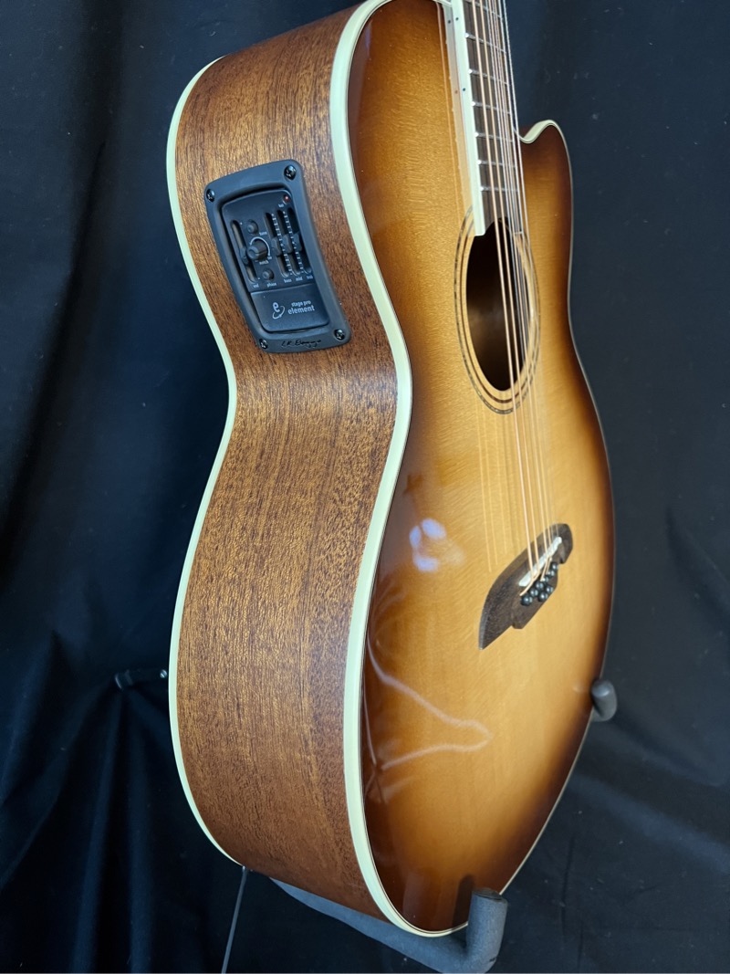Alvarez ABT60CE-8 SHB 8 String Acoustic/Electric Baritone Guitar ...